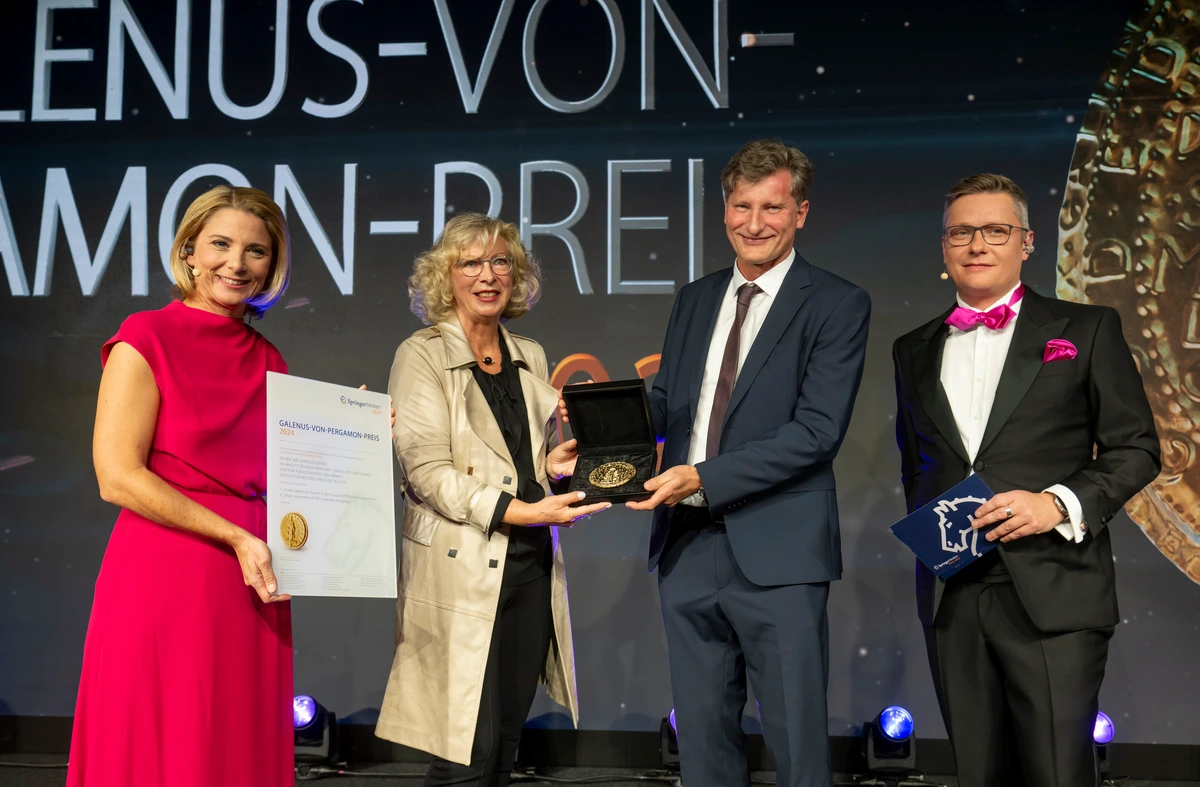 Marcus Conrad Wins Galenus Award for Ferroptosis Research